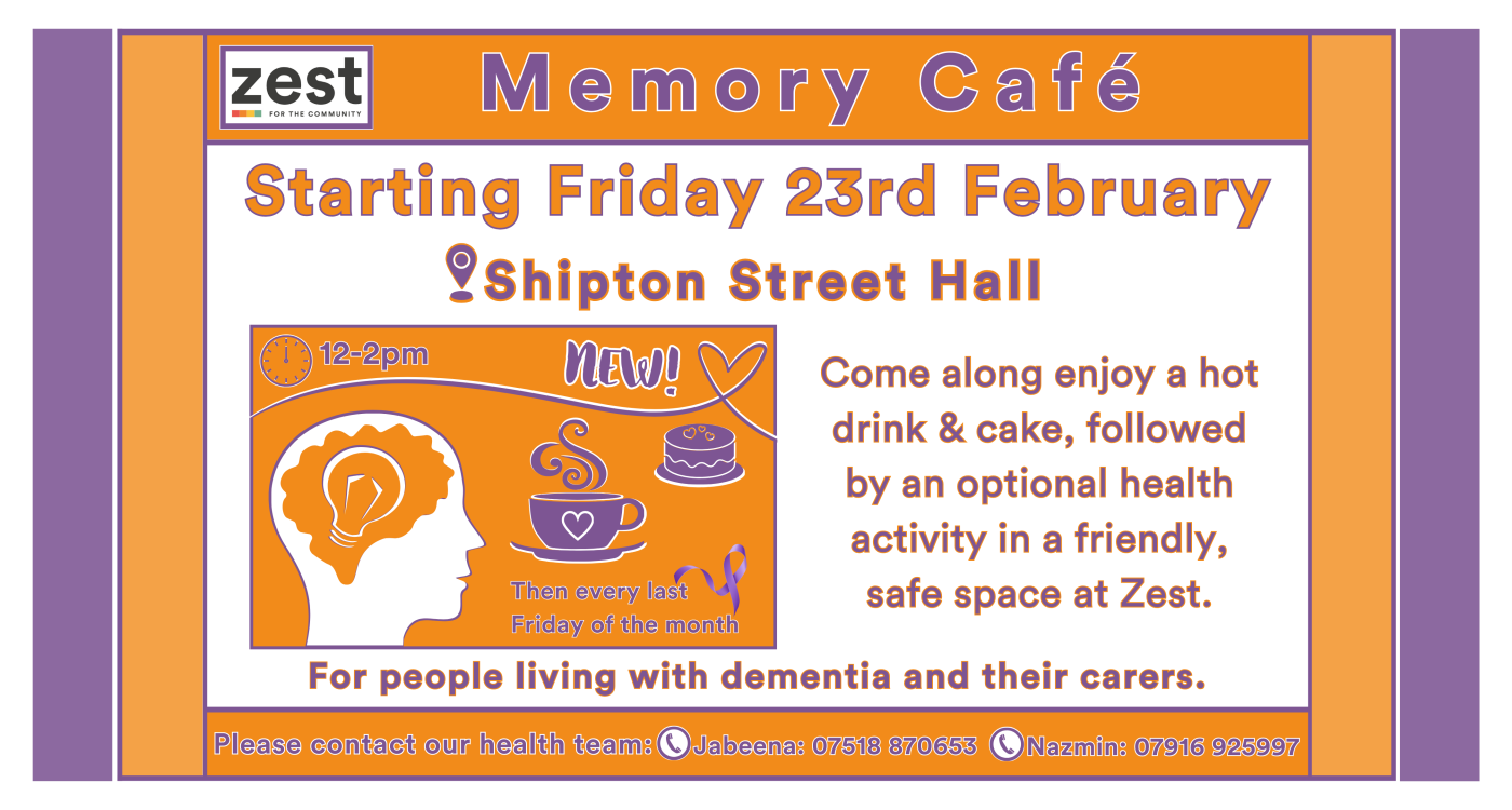 New Memory Cafe - Zest